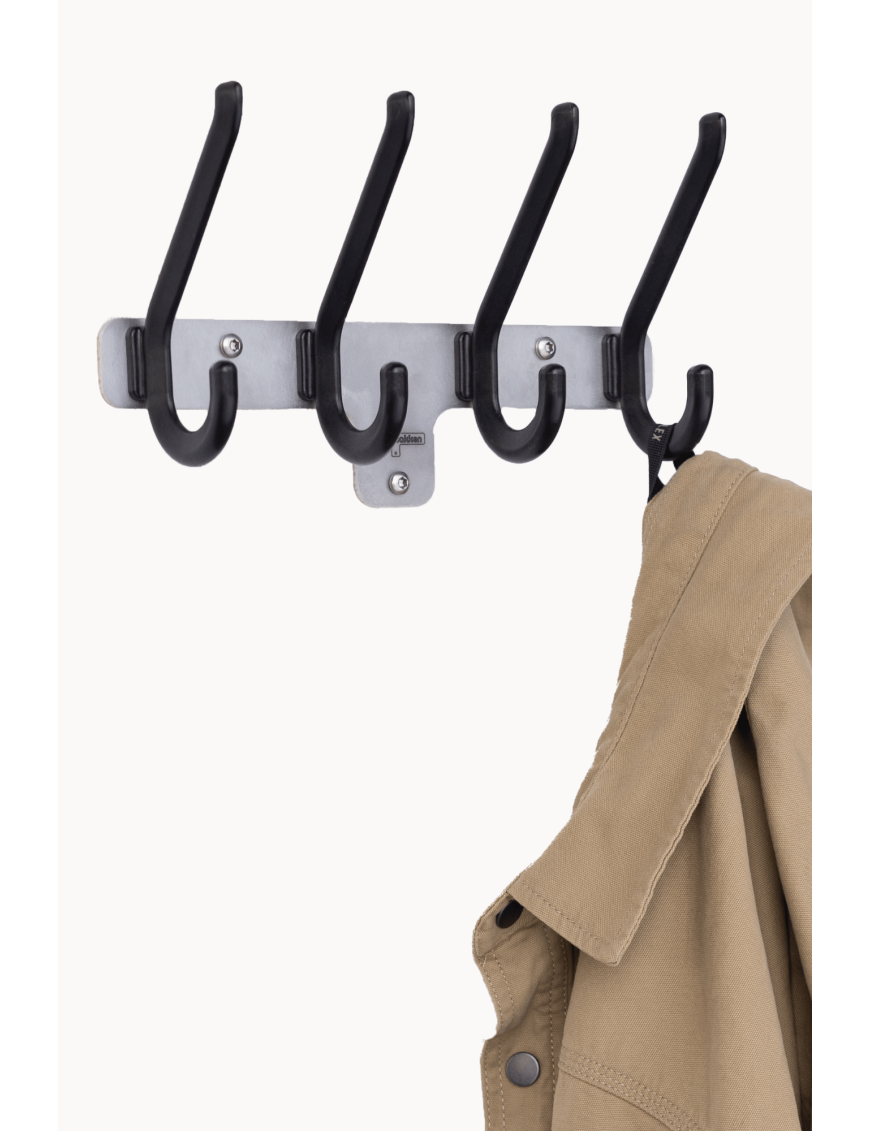 Ophæng til tøj og jakker | Knagerække med 4 kroge